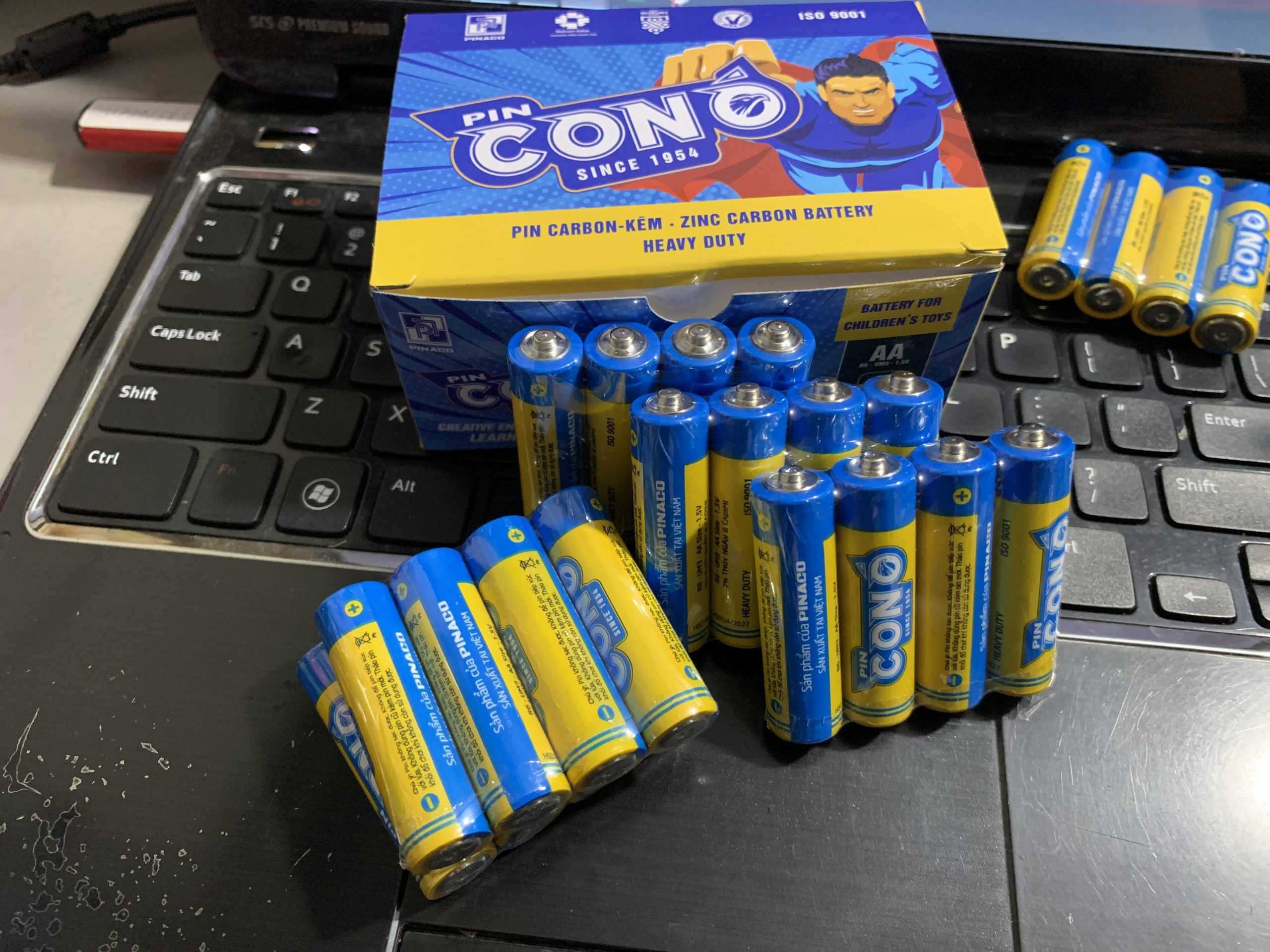 Vĩ 4 viên Pin CON Ó 2A (AA) - Văn Phòng Phẩm - Dụng cụ Văn Phòng giá rẻ ...