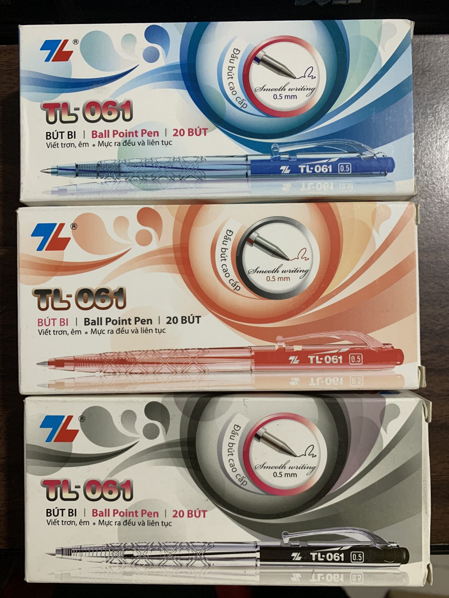 Hộp 20 Bút Bi Thiên Long TL-061 - Văn Phòng Phẩm - Dụng cụ Văn Phòng giá rẻ gần đây nhất TPHCM