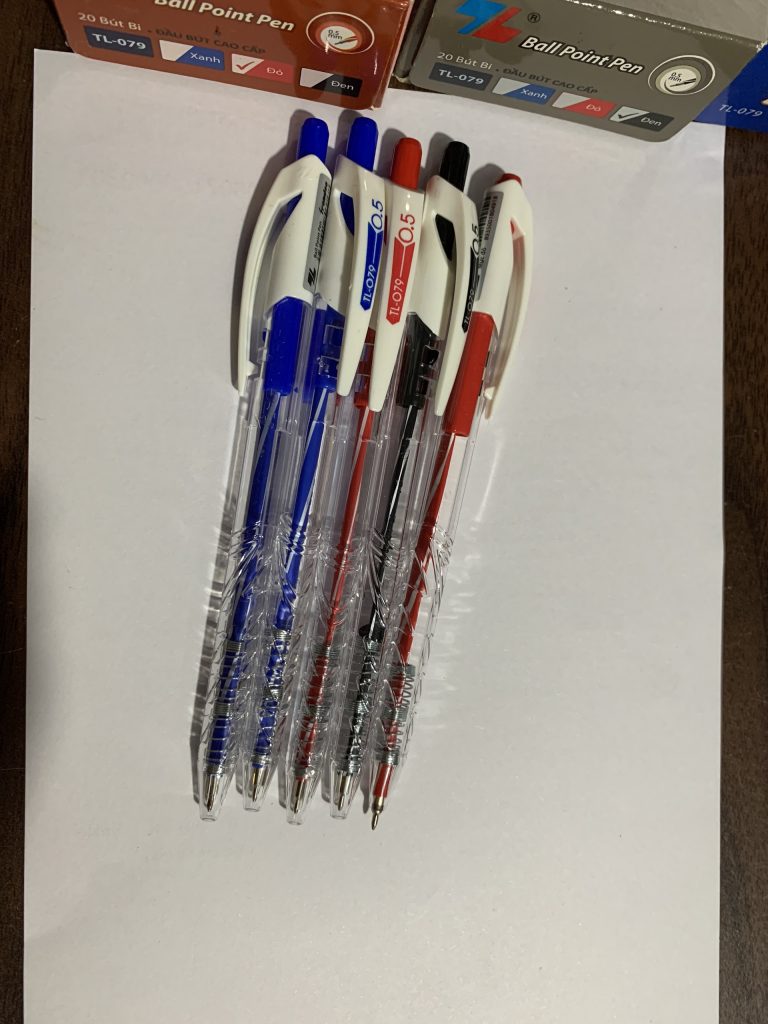 Hộp 20 Bút Bi Thiên Long TL079 - Chính Hãng - Văn Phòng Phẩm - Dụng cụ ...