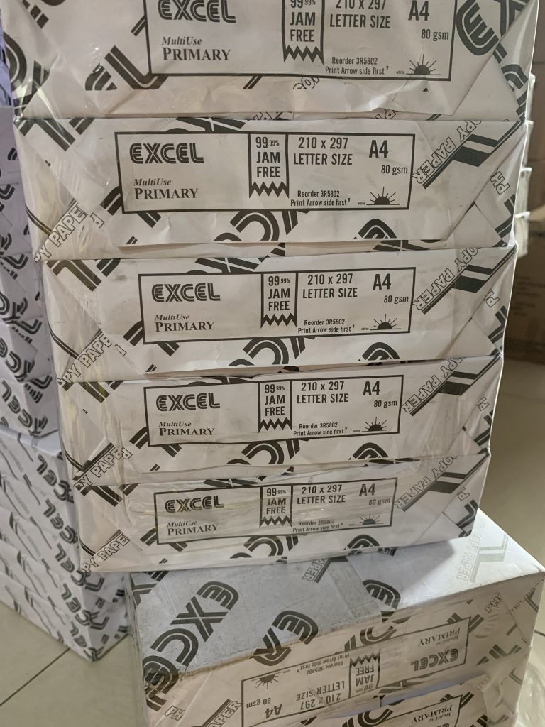 Thùng 5 ram Giấy A4 Excel 70gsm / 80gsm - Văn Phòng Phẩm - Dụng cụ Văn Phòng giá rẻ gần đây nhất ...